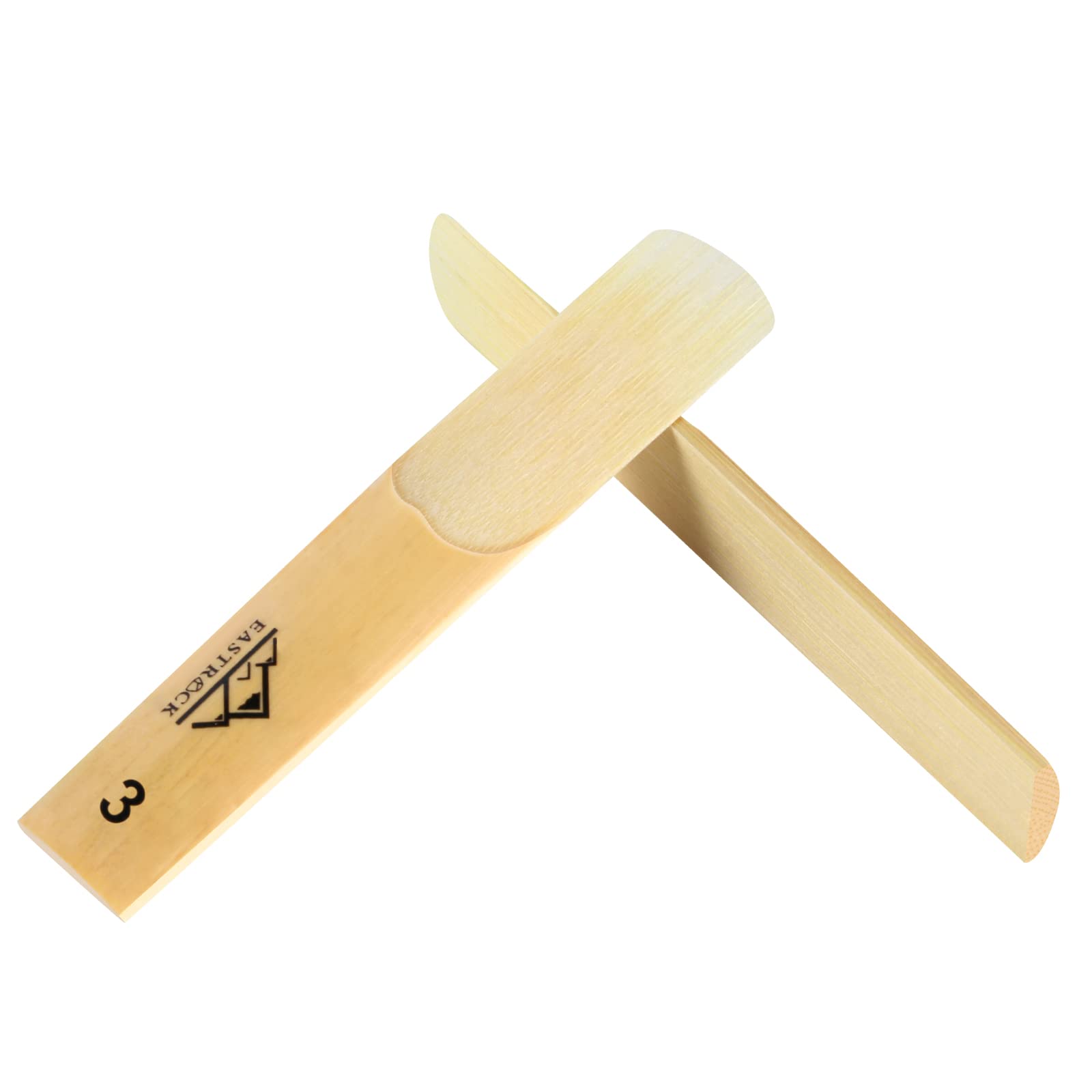 EASTROCK Clarinet Reeds 2.0/2.5/3.0 for Bb Clarinet Strength 3.0-10 Pack with Plastic Case