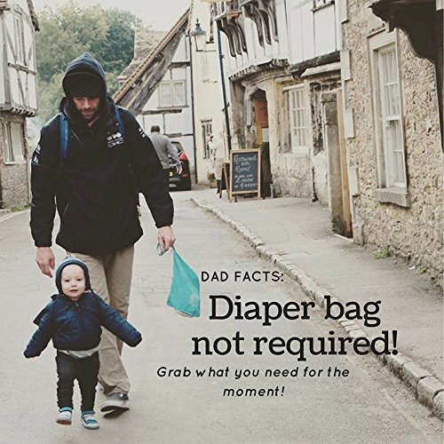 MOTHER LOAD Turquoise Diaper Bag Organizer for Diapers, Wipes and Cream, Machine Washable, Diaper Organizer with Changing Pad & Wrist-let. A Mommy Must Have for All Babies Needs