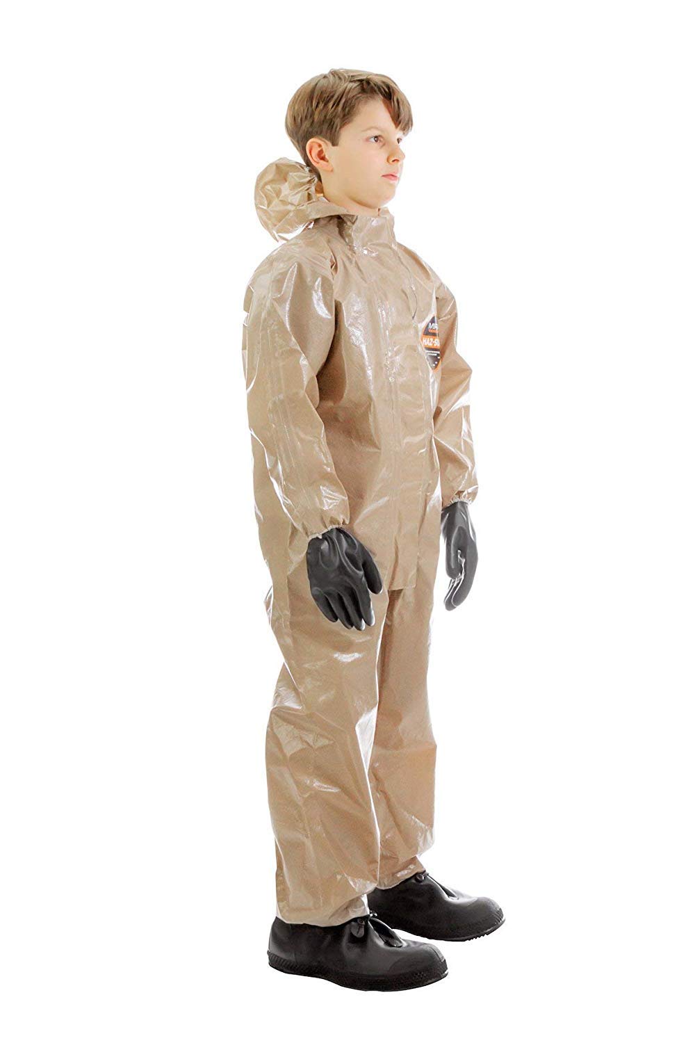 MIRA SAFETY Suit Disposable Protective Coverall with Hood and Elastic Cuff Size (YS)