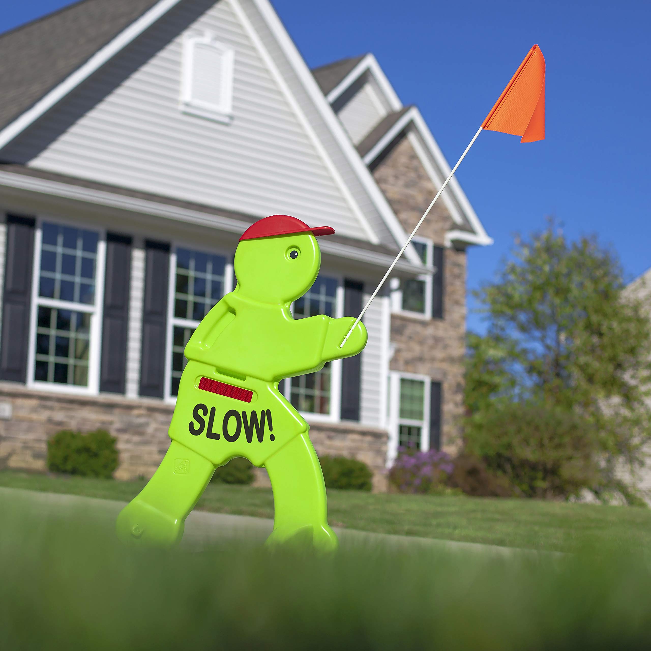 Step2 Visual Warning Alert Kid Safety Cover Green