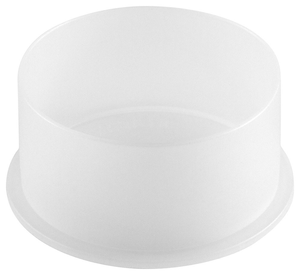 Caplugs ZPO80Q1 Plastic Push-On, Straight-Thread Cap to Cap Thread Size 7/8" PO-80, PE-LD, to Cap Thread Size 7/8", Natural (Pack of 50)