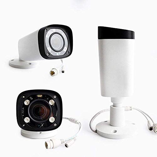 HITOSINO 4MP Bullet POE IP Camera Outdoor - F1.4 2.7~13.5mm 5X Optical Zoom Motorized Varifocal PoE Security Network Camera with EXIR 197ft Night Vision, Smart H.265+,120dB WDR,IP67