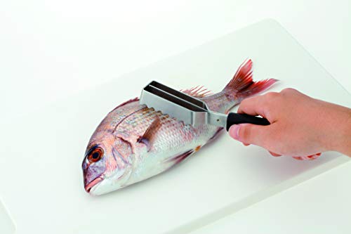 Endo Shoji TKG BKTM601 Kitchen Tool Scale Remover, Handle, PP, Metal Parts, Stainless Steel