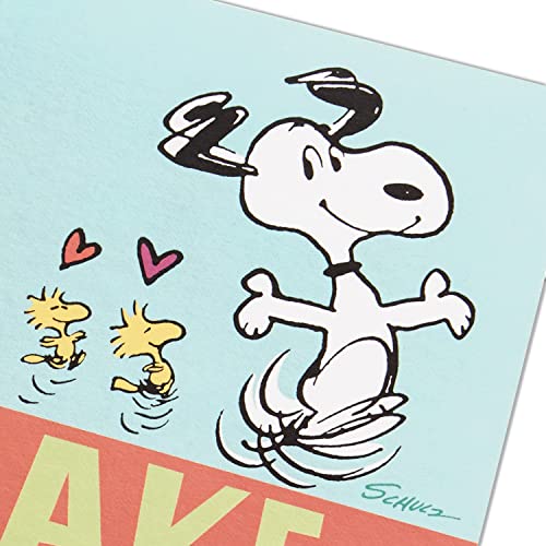 Hallmark Pop Up Peanuts Mothers Day Card or Birthday Card for Mom (Snoopy, Hugs and Kisses for You) (0599MBC7615)