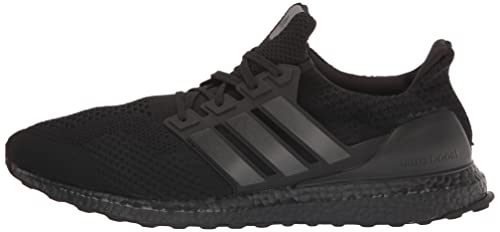 adidas Men's Ultraboost 5.0 DNA Running Shoe, Black/Black/Green, 11