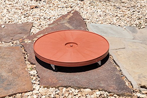 Devault 2400 Plant & Whiskey Barrel Dolly, 24-inches, Terra Cotta color