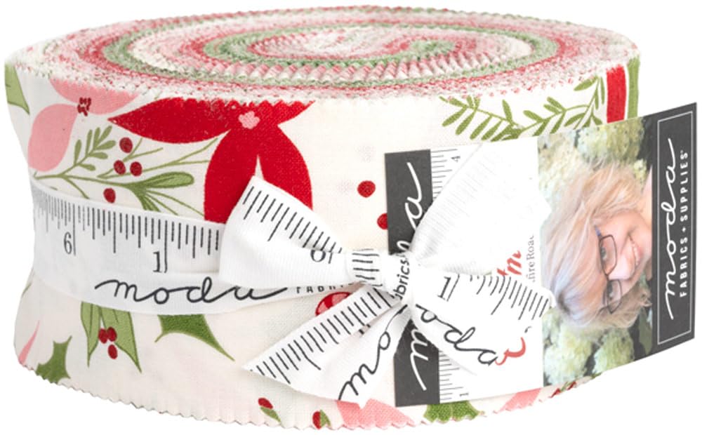 Moda Fabrics Once Upon A Christmas Jelly Roll by Sweetfire Road 43160JR
