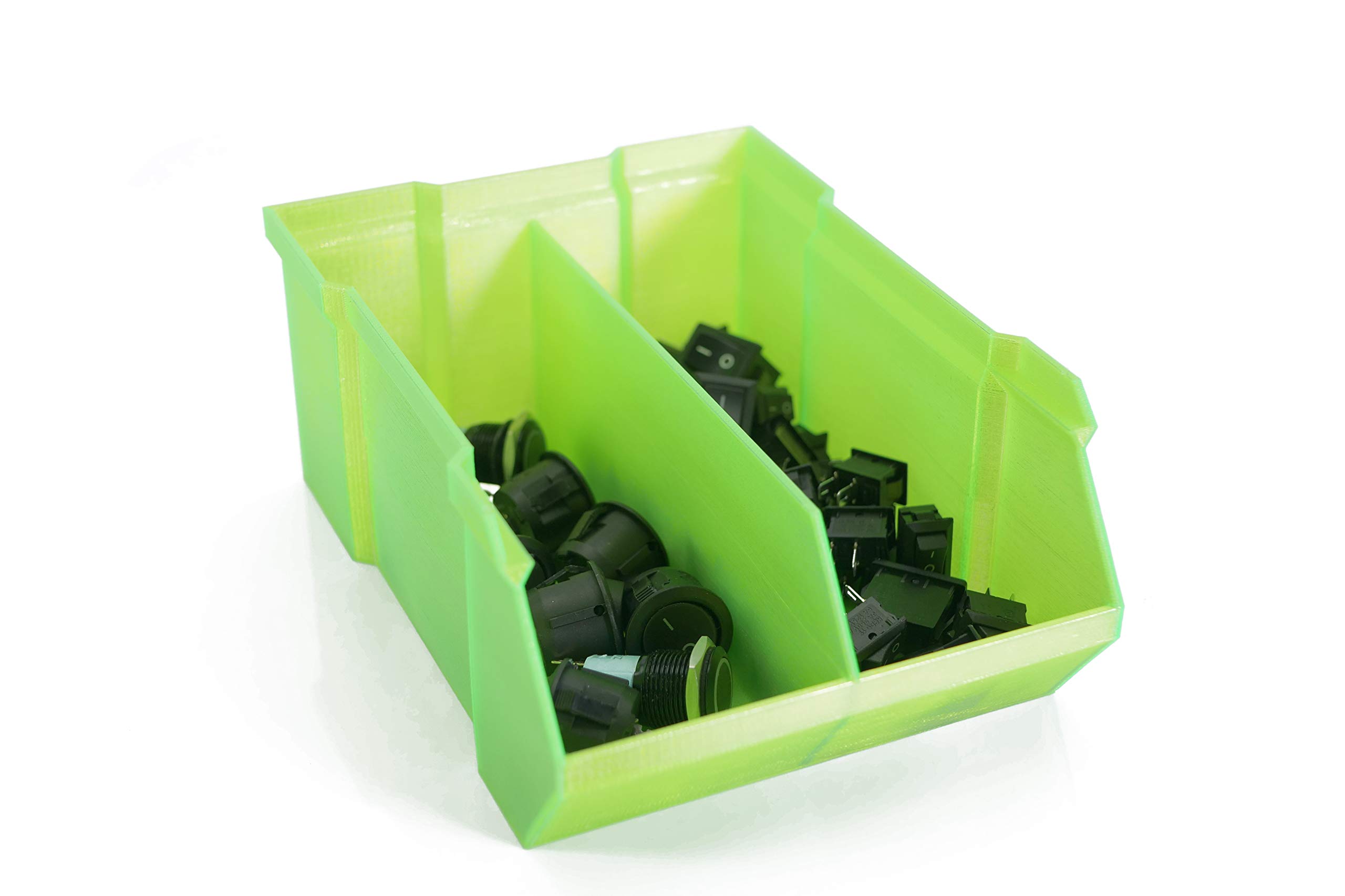 Prusament Neon Green Transparent, PETG Filament 1.75mm 1kg Spool (2.2 lbs), Diameter Tolerance +/- 0.02mm