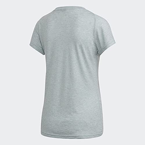 adidas womens Must Haves Winners Tee Green Tint Melange Small