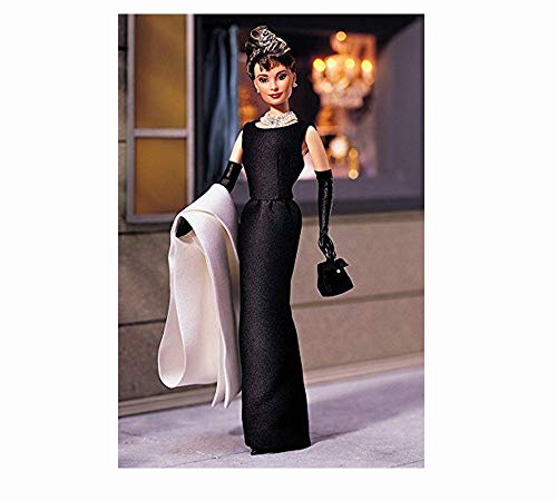Dress Barbie doll in 1998 Audrey Hepburn ' Breakfast at Tiffany's ' black