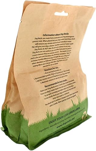 Dog Rocks - Prevent Grass Burn Spots by Urine - Save Your Lawn from Yellow Marks - 600g