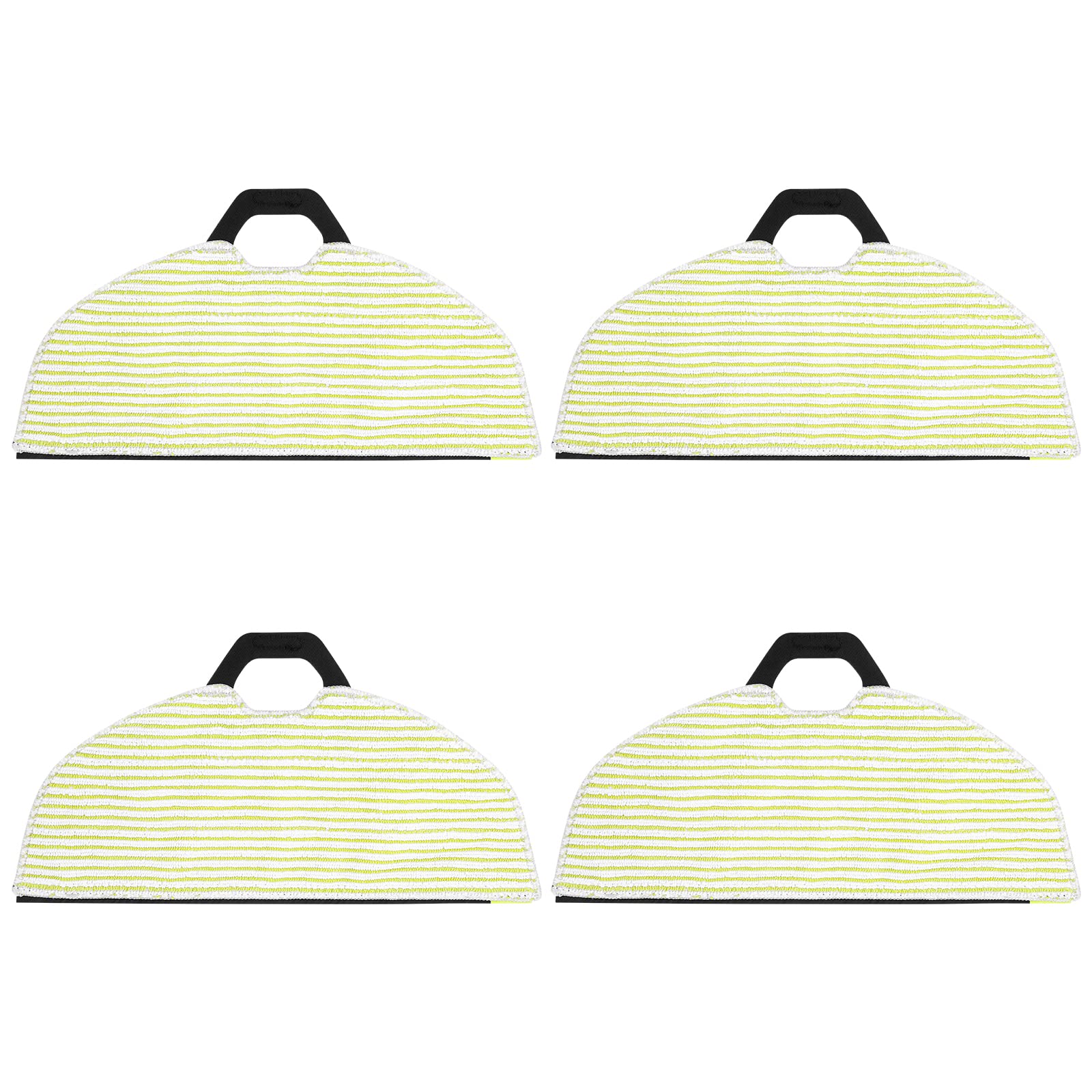 Ecleanfy AV2610WA RV2610WA Vacuum Mop Replacement Pads Compatible with Shark AV2610WA RV2610WA Robot Vacuum, Washable Reusable Replacement Microfiber Soft Pads, 4-Pack