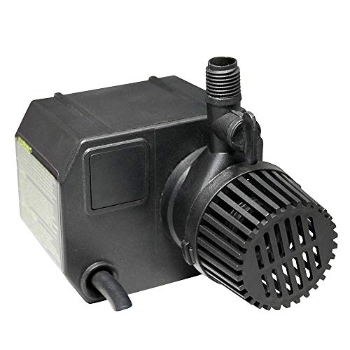 Beckett Corporation G250AG GPH Small Pond Pump 250 Gallons Per Hour, 16 Feet Cord, Black