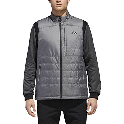 adidas Golf Men's Climaheat Primaloft Jacket, Medium, Grey Three F