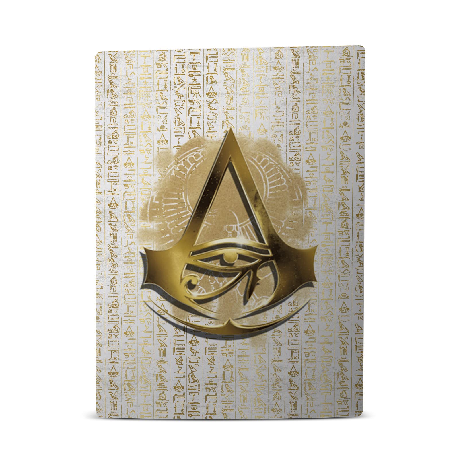 Head Case Designs Officially Licensed Assassin's Creed Eye Of Horus Origins Graphics Vinyl Faceplate Sticker Gaming Skin Decal Cover Compatible With Sony PlayStation 5 PS5 Disc Edition Console
