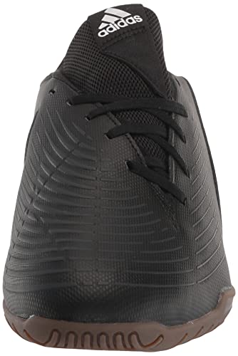adidas Unisex Predator Edge.4 Indoor Sala Soccer Shoe, Core Black/White/Vivid Red, 11 US Men