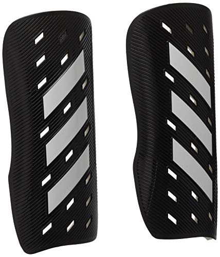 adidas Unisex-Adult Tiro Club Shin Guard, Black/White, Medium