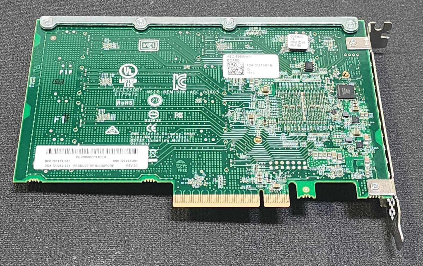 HP 12GB SAS Expander Card For DL380 Gen9 761879-001