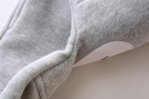 Mud Kingdom Baby Boys Joggers Winter Cute Bear Fleece 18-24 Months Gray