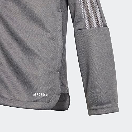 adidas unisex-child Tiro 21 Track Jacket Team Grey Medium