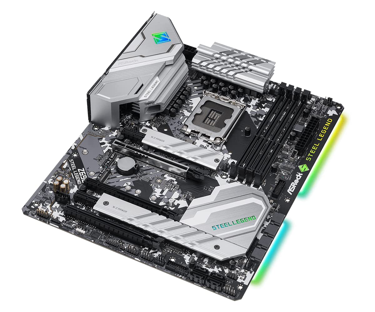 ASRock Steel Legend Intel Z690 LGA 1700 ATX DDR4-SDRAM Motherboard