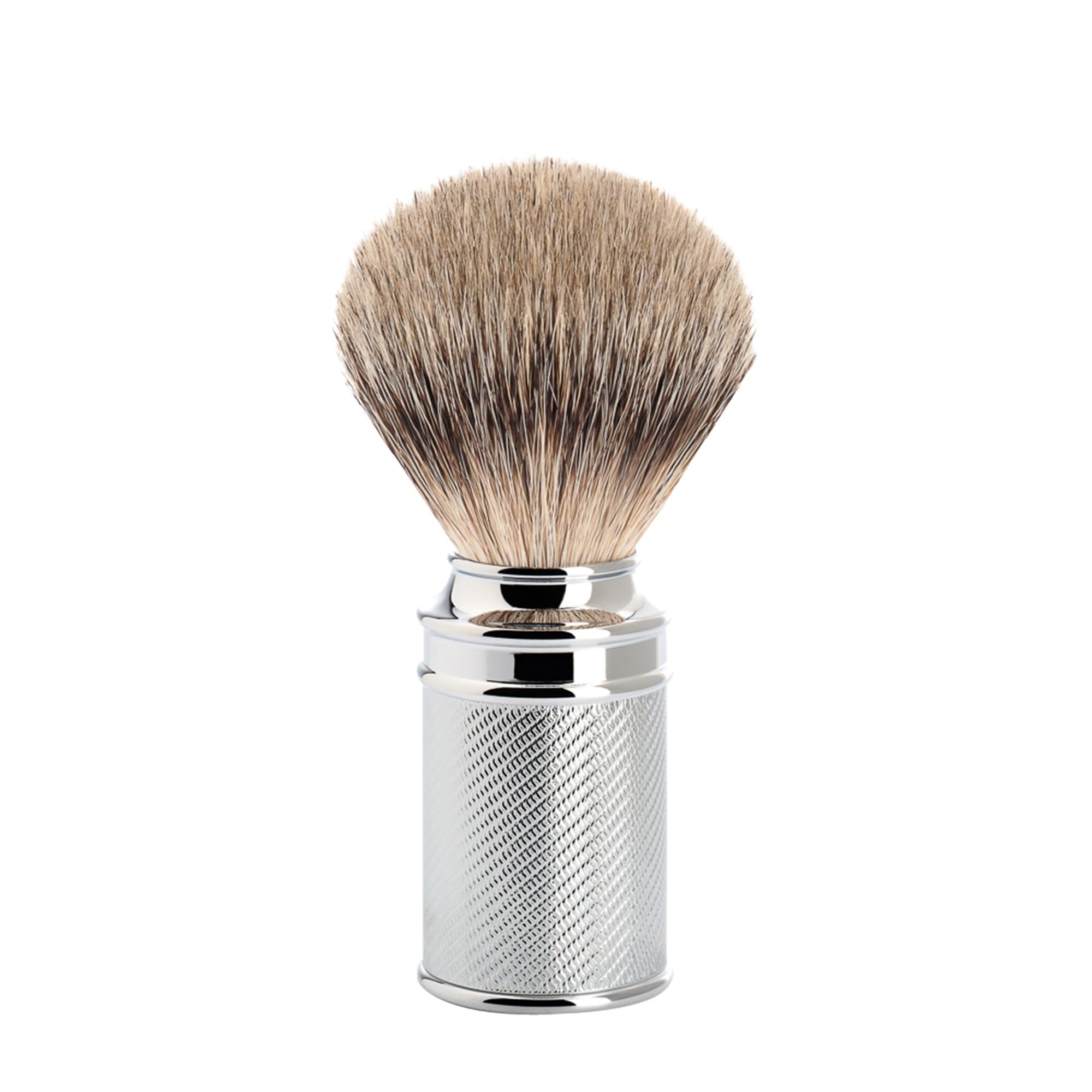 MÜHLE Chrome Silvertip Badger Safety Razor (Closed Comb) Shaving Set - Perfect for Every Day Use, Barbershop Quality Close Smooth Shave