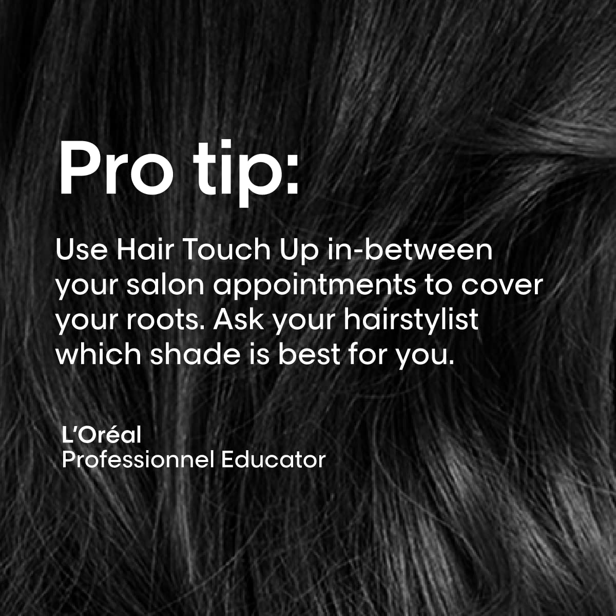 L'Oreal Professionnel Hair Root Touch Up | Root Concealer Spray | Blends and Covers Grey Hair | Temporary Hair Color for Brown Hair | 2 Oz.