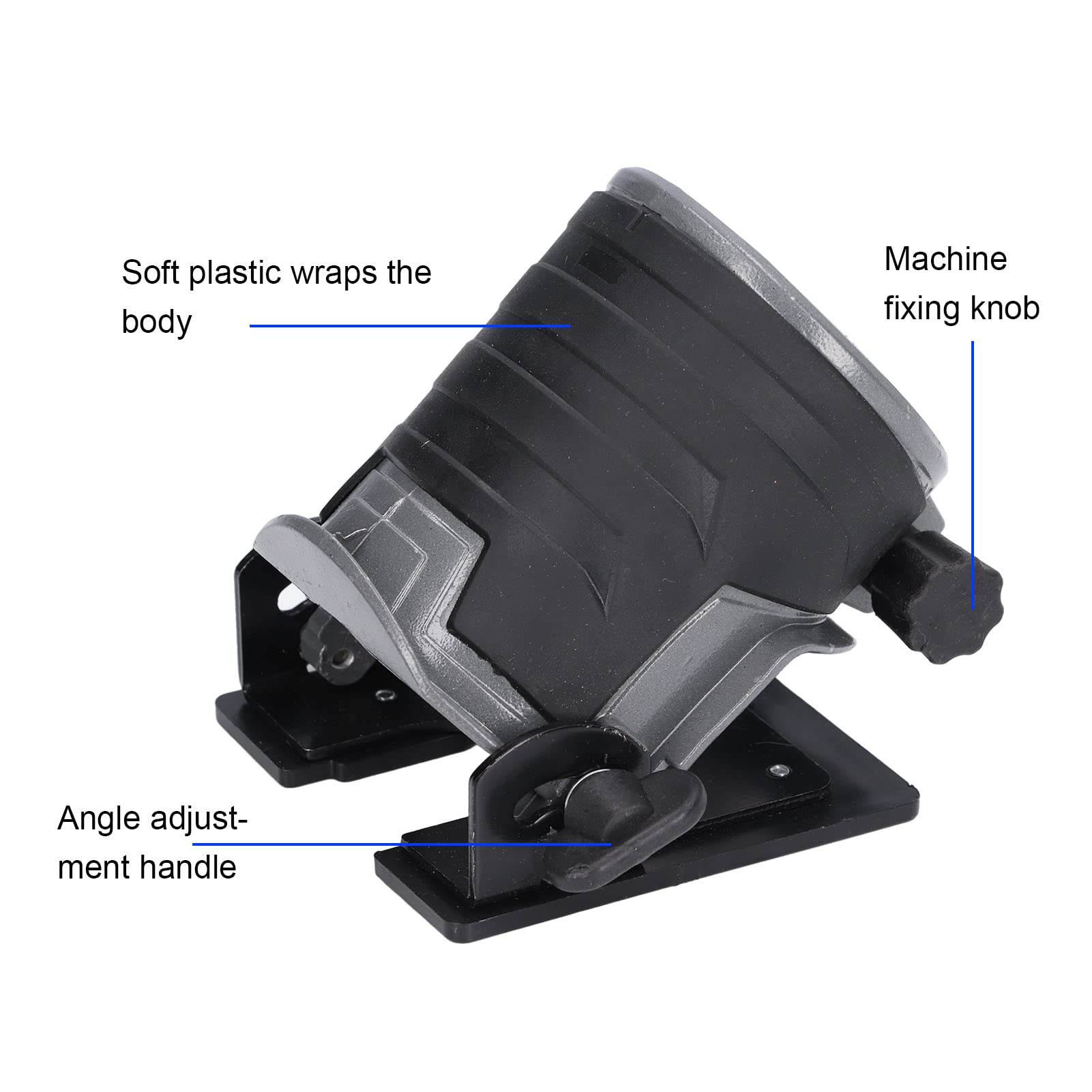 Wood Router Trimmer with Trimmer Base, Tilt Base & Plunge Base - Compact Palm Router Woodworking Kit Multifunctional Electric Hand Laminate Trimmer Set Wood Routing Trimming