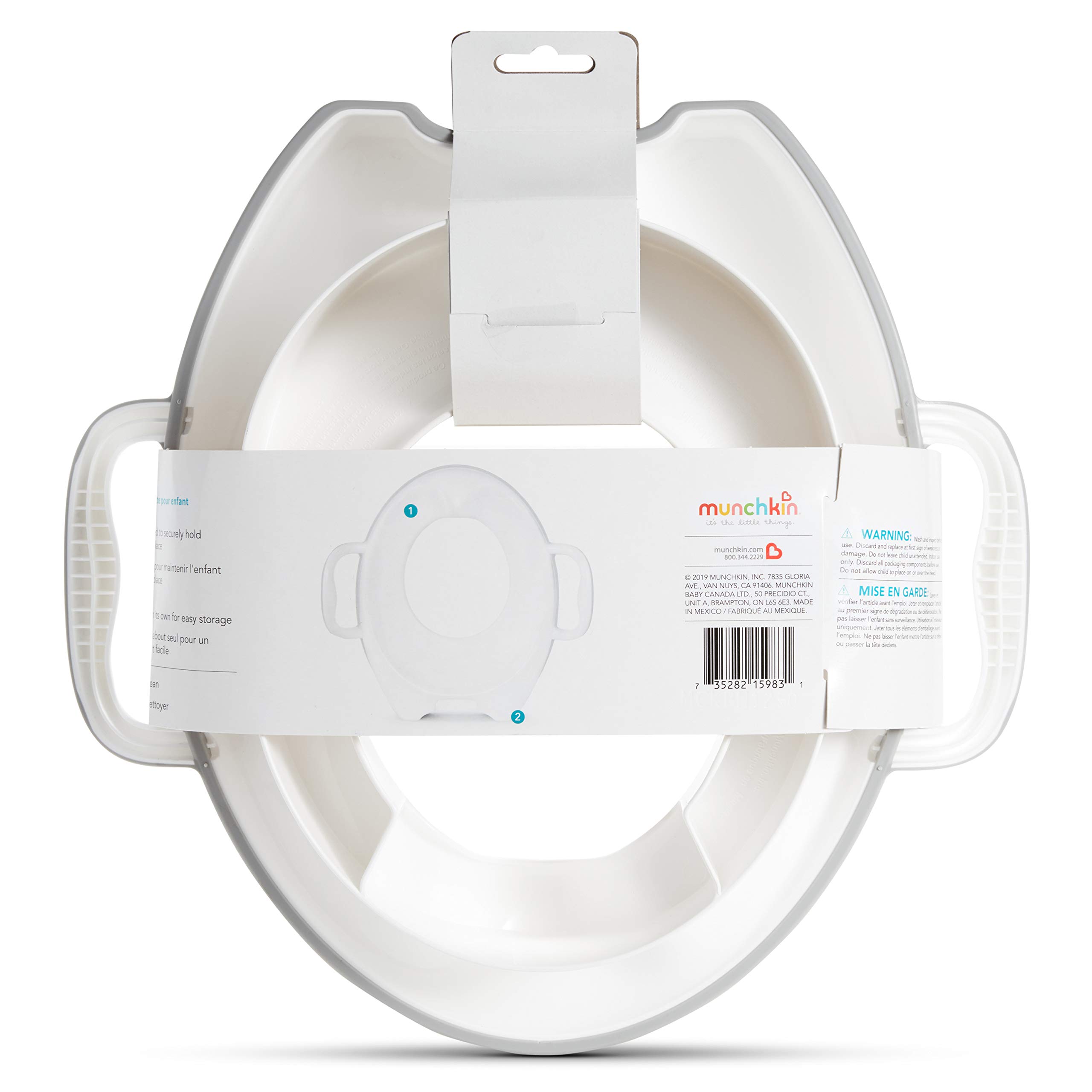 Munchkin® Sturdy™ Potty Training Seat, Grey