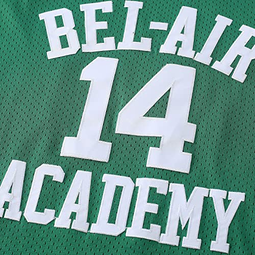 Eway Jersey #14 Basketball Jerseys S-XXXL(Green, XXXL)