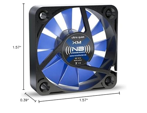 Noiseblocker NB-BlackSilentFan XM2 40x40x10mm Silent Fan, 3800RPM, 14 dBa