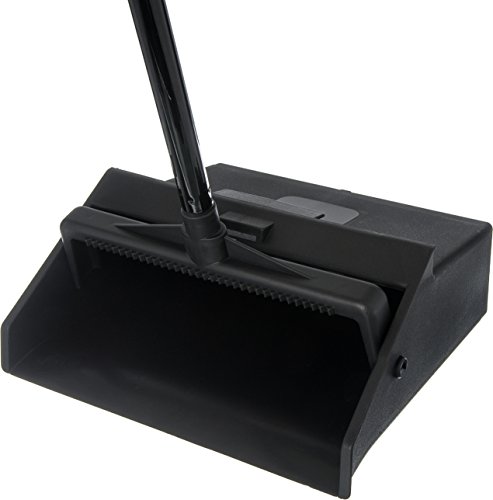 Carlisle FoodService Products 36141003 Duo-Pan Upright Lobby Pan, 30" Handle, Black (Pack of 6)