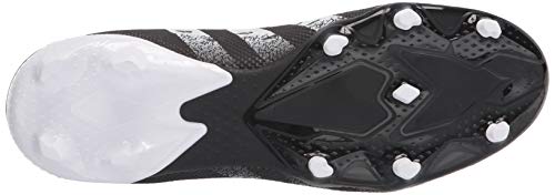 adidas Predator Freak .3 Firm Ground Soccer Shoe (mens) Black/White/Black 9.5