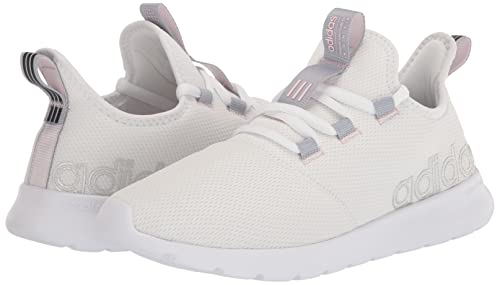 adidas Women's Casual Running Shoe, White/White/Clear Pink, 8
