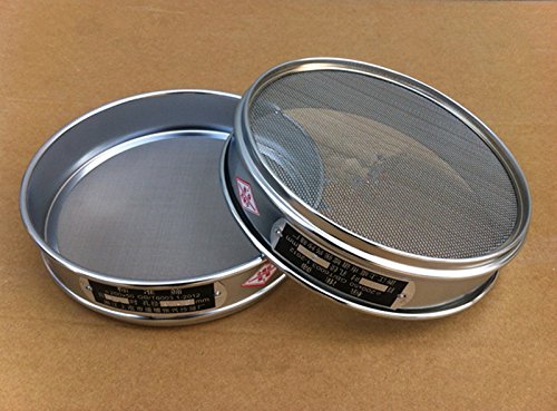 LC-dolida 100 Mesh 0.15mm Aperture Lab Standard Test Sieve Stainless Steel 20cm