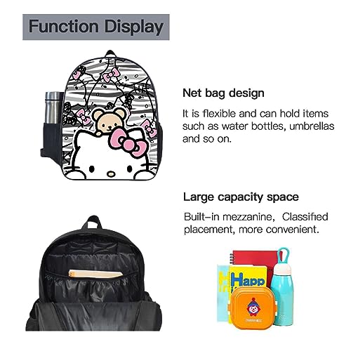 BESHT Cute Cartoon Kitty Backpack Kids Backpack Casual Bags Schoolbag For Girl Gift CAT3-One Size