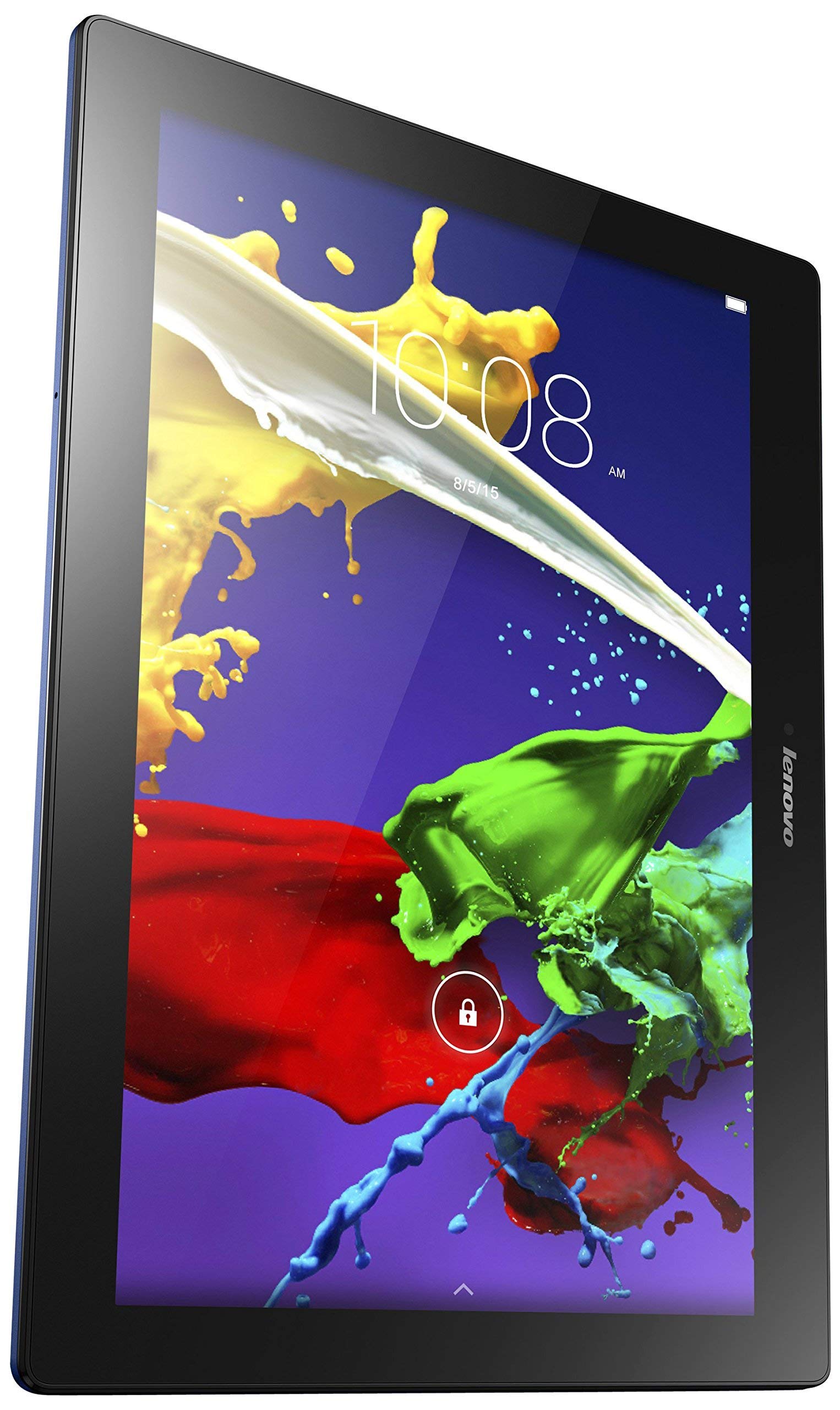 Lenovo TAB2 A10 - 10.1in Tablet (ARM Cortex A53 Quad-Core, FHD IPS, 2GB SDRAM, 16GB SSD, Android 4.4 KitKat) ZA000001US (Renewed)