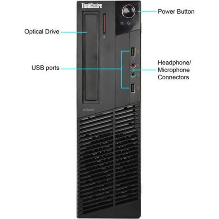 Lenovo ThinkCentre M92p Small Form Factor Business Desktop Computer, Intel Quad Core i5-3470 Up to 3.6Ghz CPU, 8GB RAM, 2TB HDD, WIFI, USB 3.0, DVD, Windows 10 Professional (Renewed)