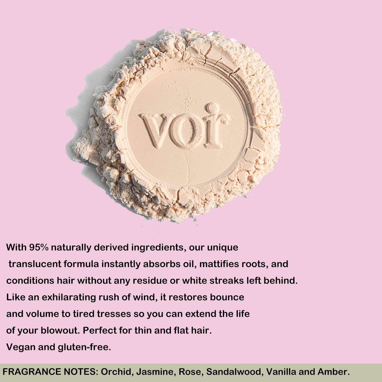 Voir Haircare She's Like The Wind Invisible Dry Shampoo & Conditioner 40g