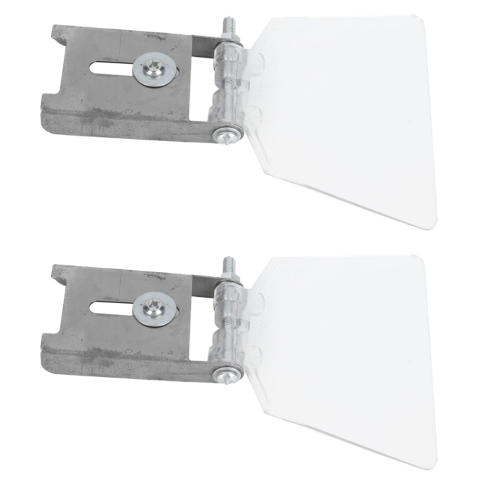 Bench Grinder Eyeshield,2Pcs Bench Grinder Safety Shield 304 Stainless Steel Bench Grinder Guards Attachment Accessories for Bench Type 125/150 Grinders