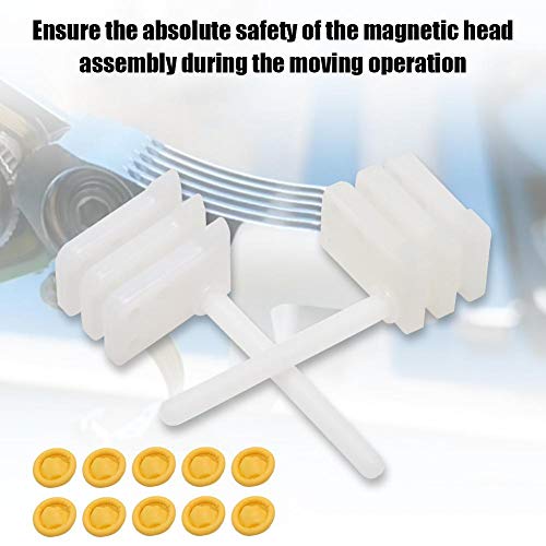 60Pcs Magnetic Head Replacement Tools Hard Drive Repair Magnetic Head Move Tool for 2.5inch 3.5 inch SAS SCSI for Maxtor/Samsung