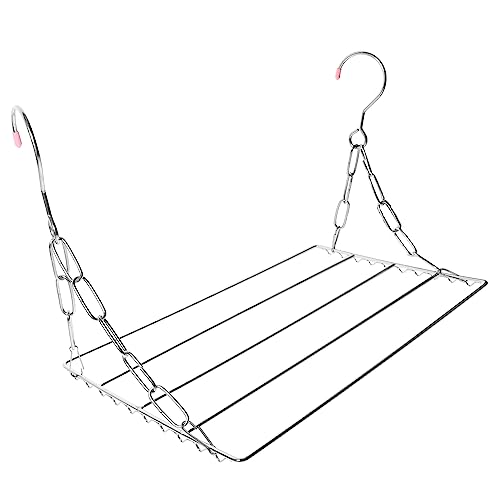 Cabilock Panties Clothes Window Drying Rack Outdoor Sock Laundry Hanging Rack Balcony Drying Rack Drying Shelf for Shoes Clothing Clothes Drying Rack Shoe Outdoor Clothes Hanger