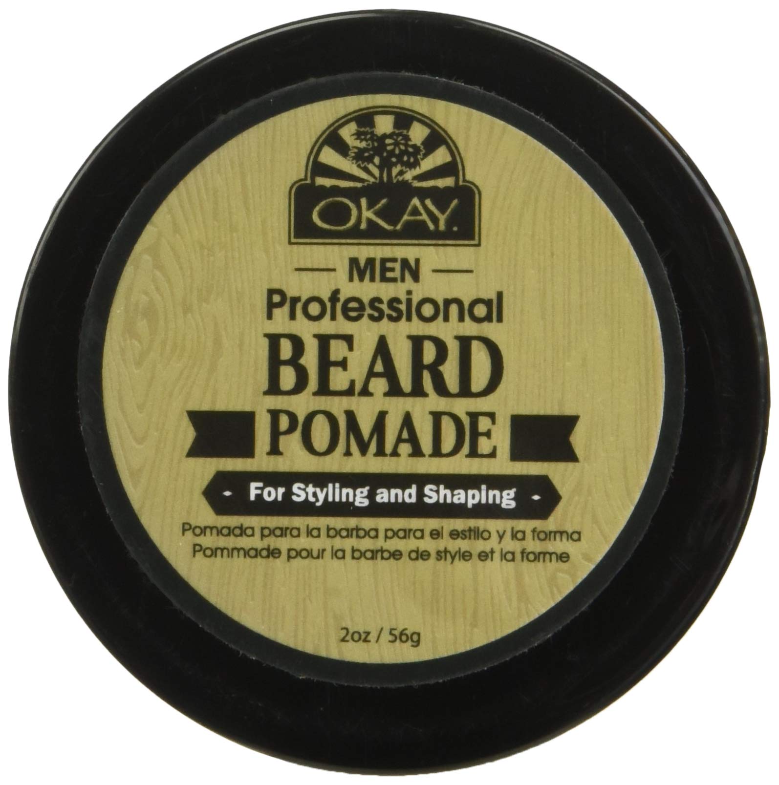 OKAY MEN BEARD POMADE 2oz / 59ml