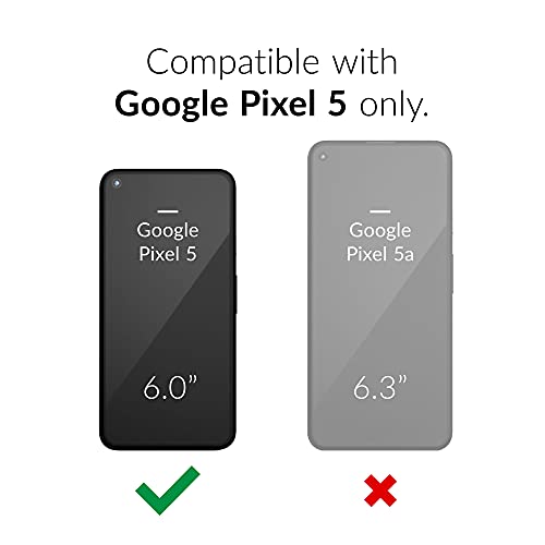 Crave Pixel 5 Case, Dual Guard Protection Series Case for Google Pixel 5 - Forest Green