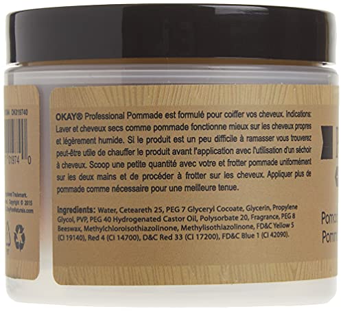 OKAY MEN HAIR POMADE 4oz / 118ml