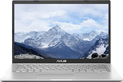 asus 14" VivoBook Laptop, Intel Core i3-1115G4 Processor, 24GB RAM, 1TB PCIe SSD, Thin & Light, Wi-Fi and Bluetooth, Webcam, HDMI, NLY MP, Windows 11 Home, Silver