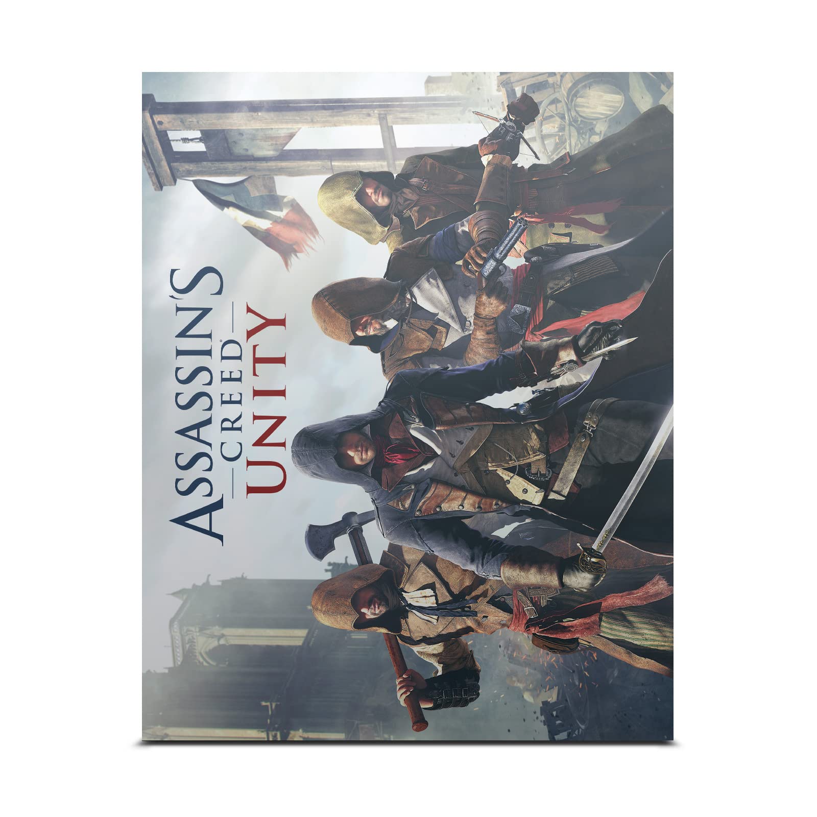 Head Case Designs Officially Licensed Assassin's Creed Game Cover Unity Key Art Matte Vinyl Sticker Gaming Skin Decal Cover Compatible With Xbox One X Console