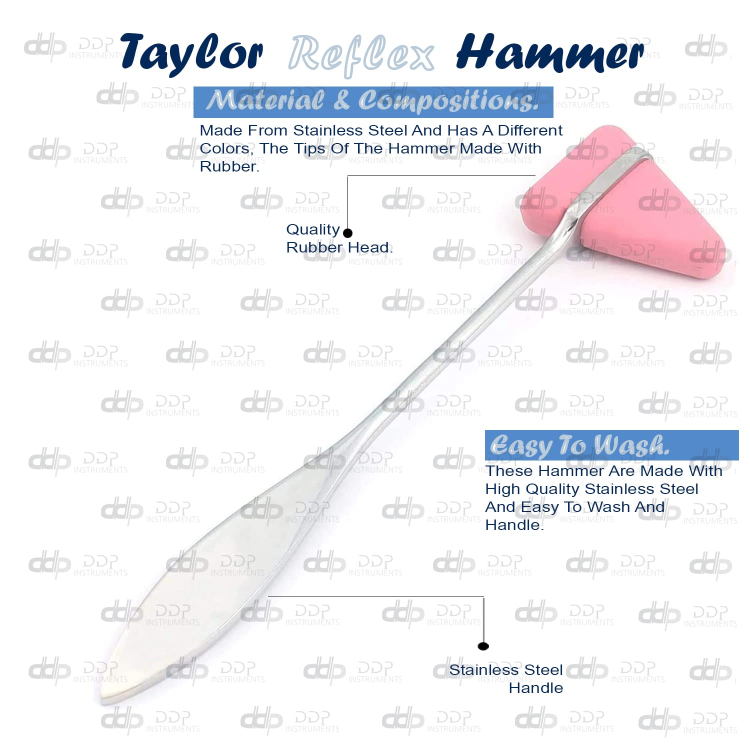 DDP Taylor Percussion Hammer, HOT Pink