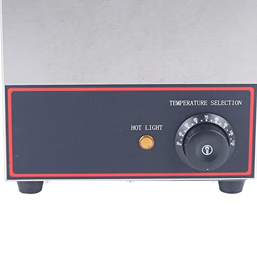 DNYSYSJ Soup Warmer Commercial Food Warmer Electric Sauce Warmer with Removable Pot Insert for Buffet, Restaurant, Party, Adjustable Temp.0-230 β (Style 1)