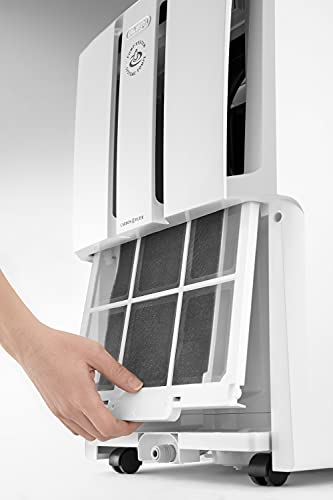 De'Longhi 35 Pint Dehumidifier with Pump,White